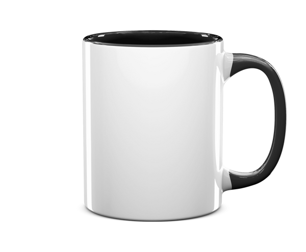 11 oz Color Accent Mug - Inner Handle | Customized Print on Demand ...